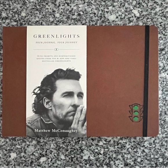 Office | Green Lights Prompted Journal By Matthew Mcconaughey | Poshmark